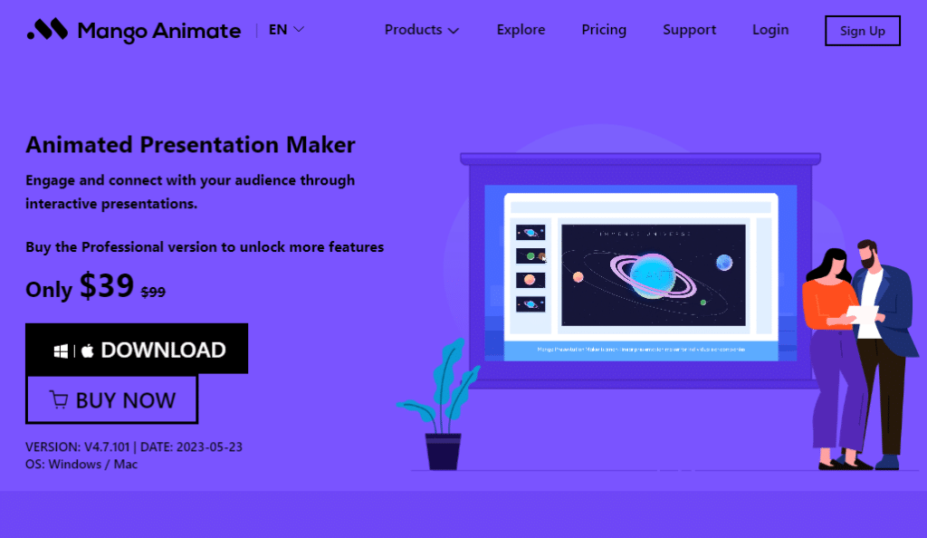 Cómo hacer una presentación interactiva - Mango Animate