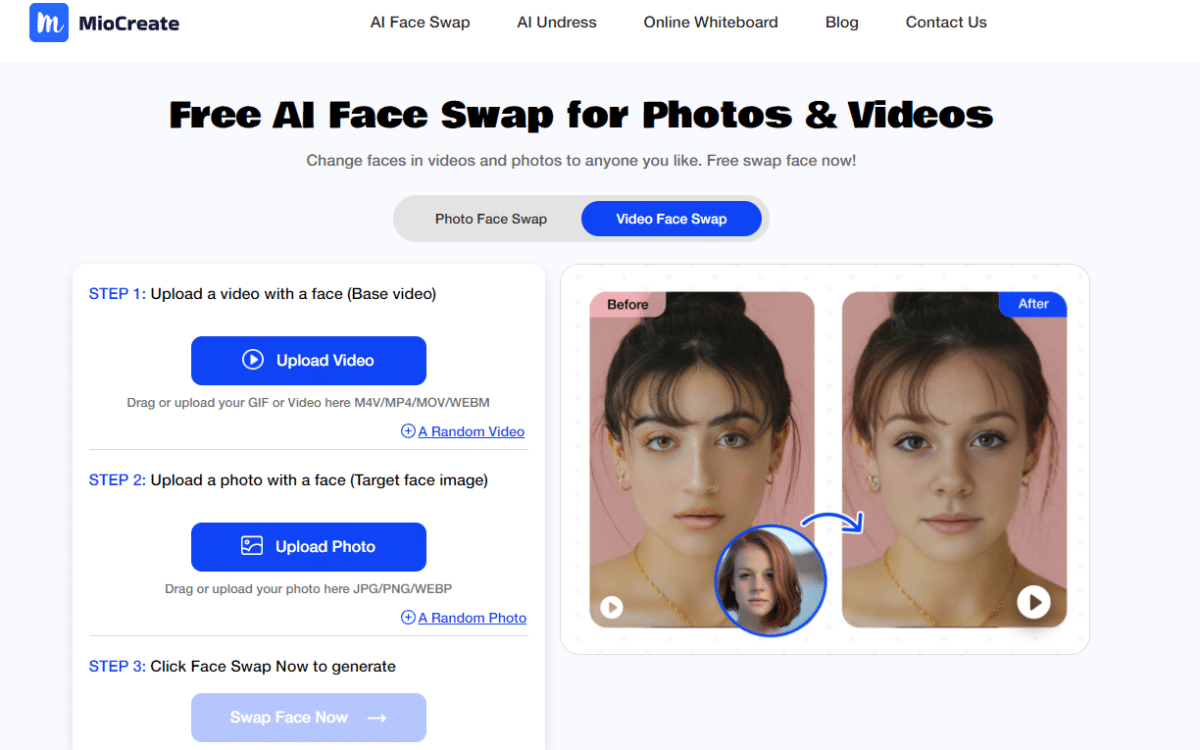 10 najboljih AI Video Face Swap online alata za poboljšanje vaših ...