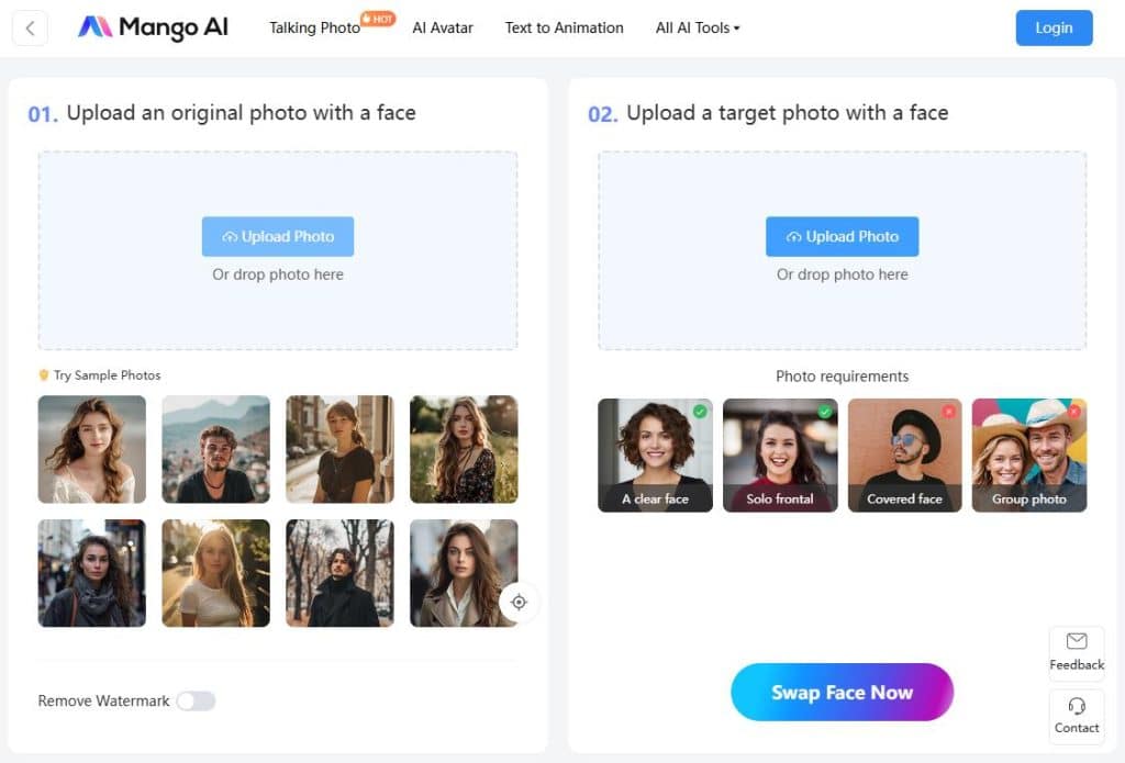 How to Replace a Face in Photos with Another Face Online