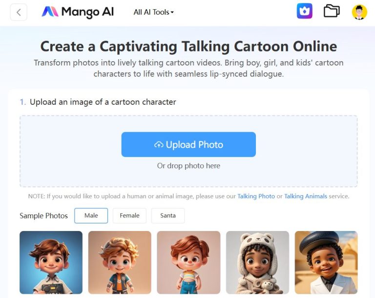 How to Make Talking Animation With AI Cartoon Video Maker