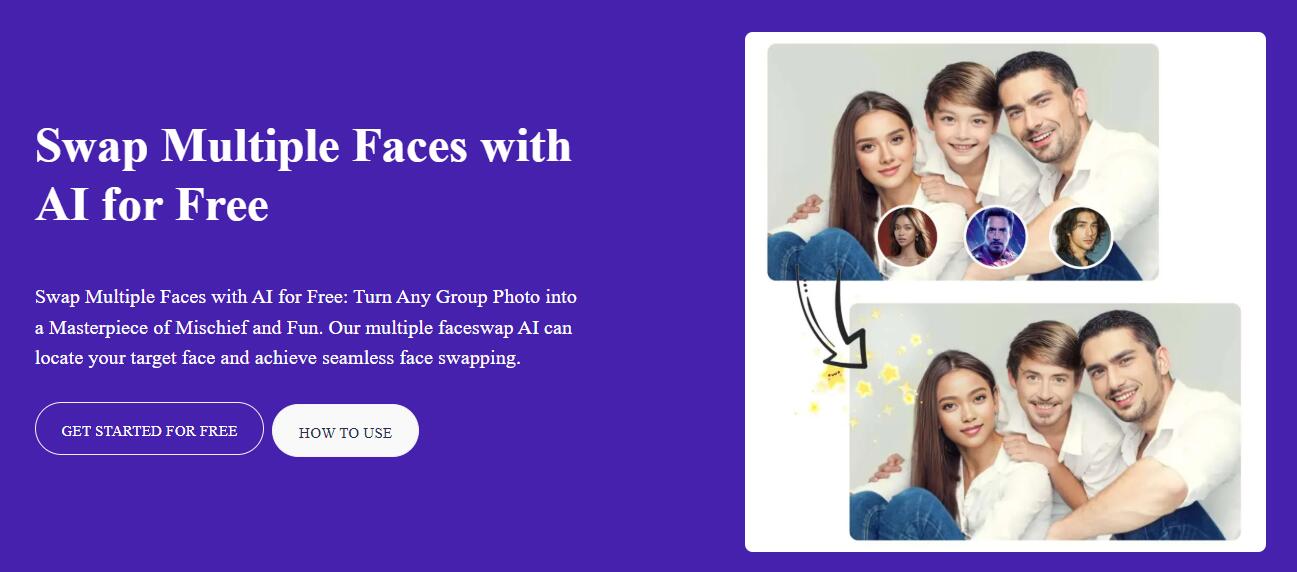 9 Best AI Multiple Face Swap Tools to Reface Photos