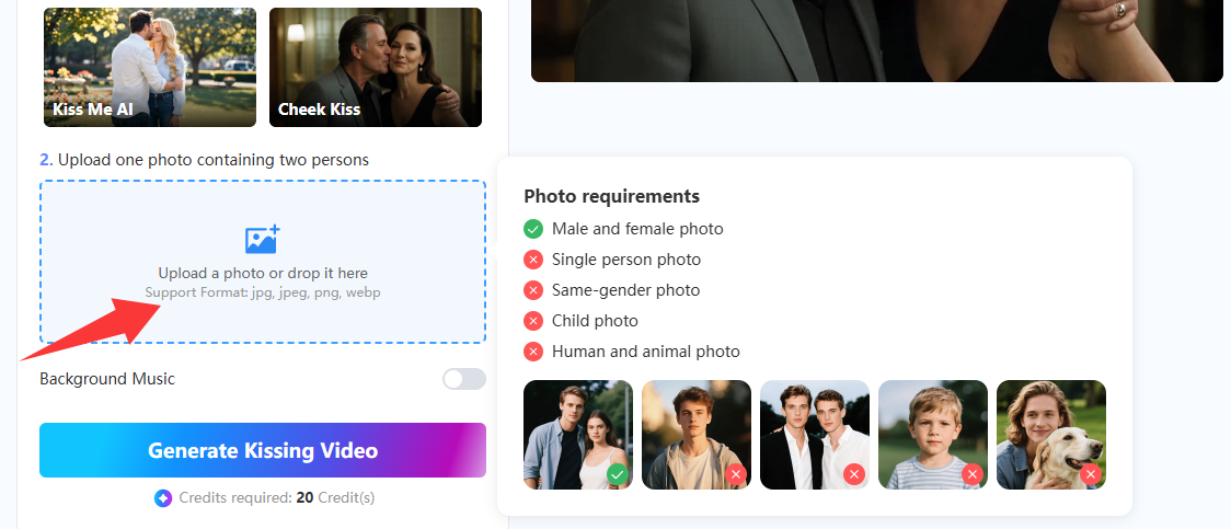 How to Create French Kiss YouTube-Ready HD Clips with AI - Mango Animate